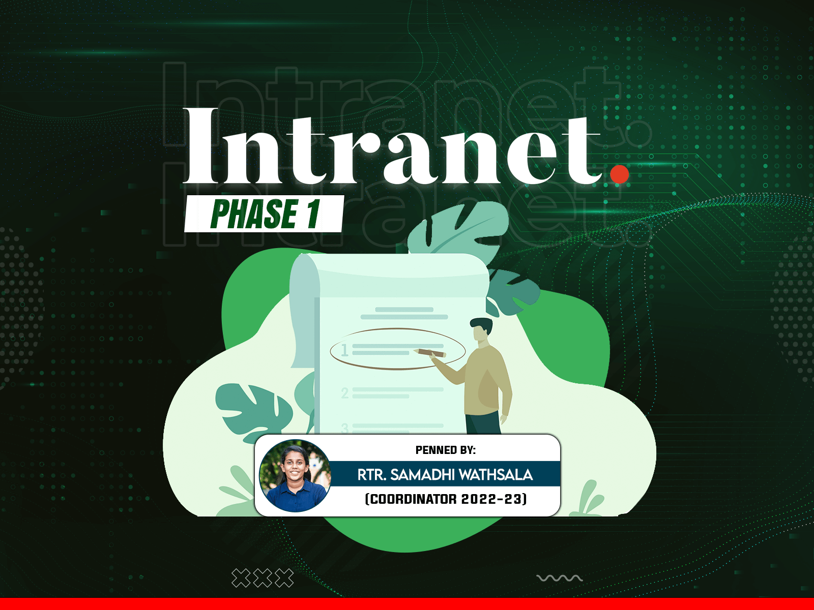 Intranet Phase 01 – Rotaract Club of SLIIT
