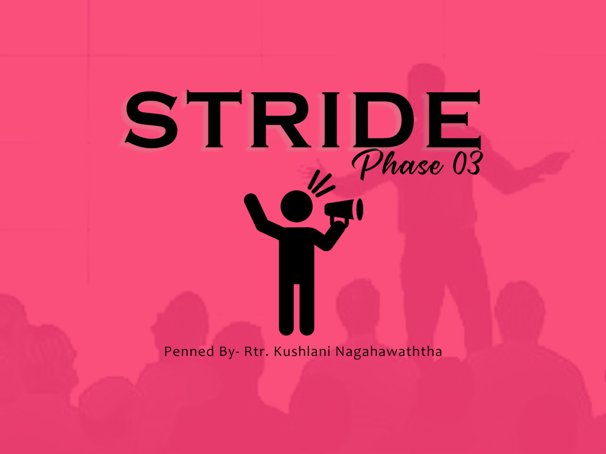 Stride ~ Phase 03 – Rotaract Club of SLIIT